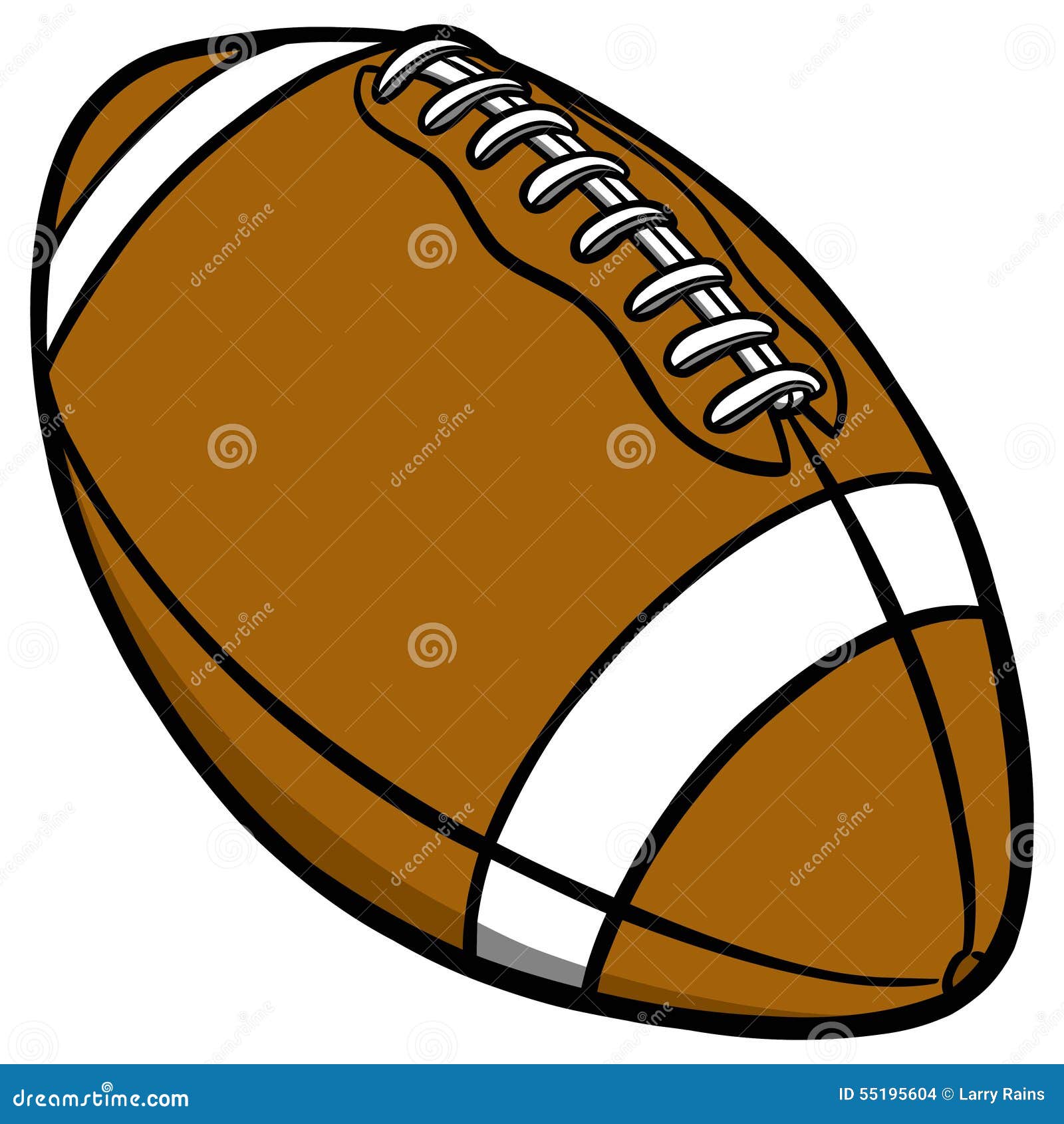 Football stock vector. Illustration of vector, sport - 55195604