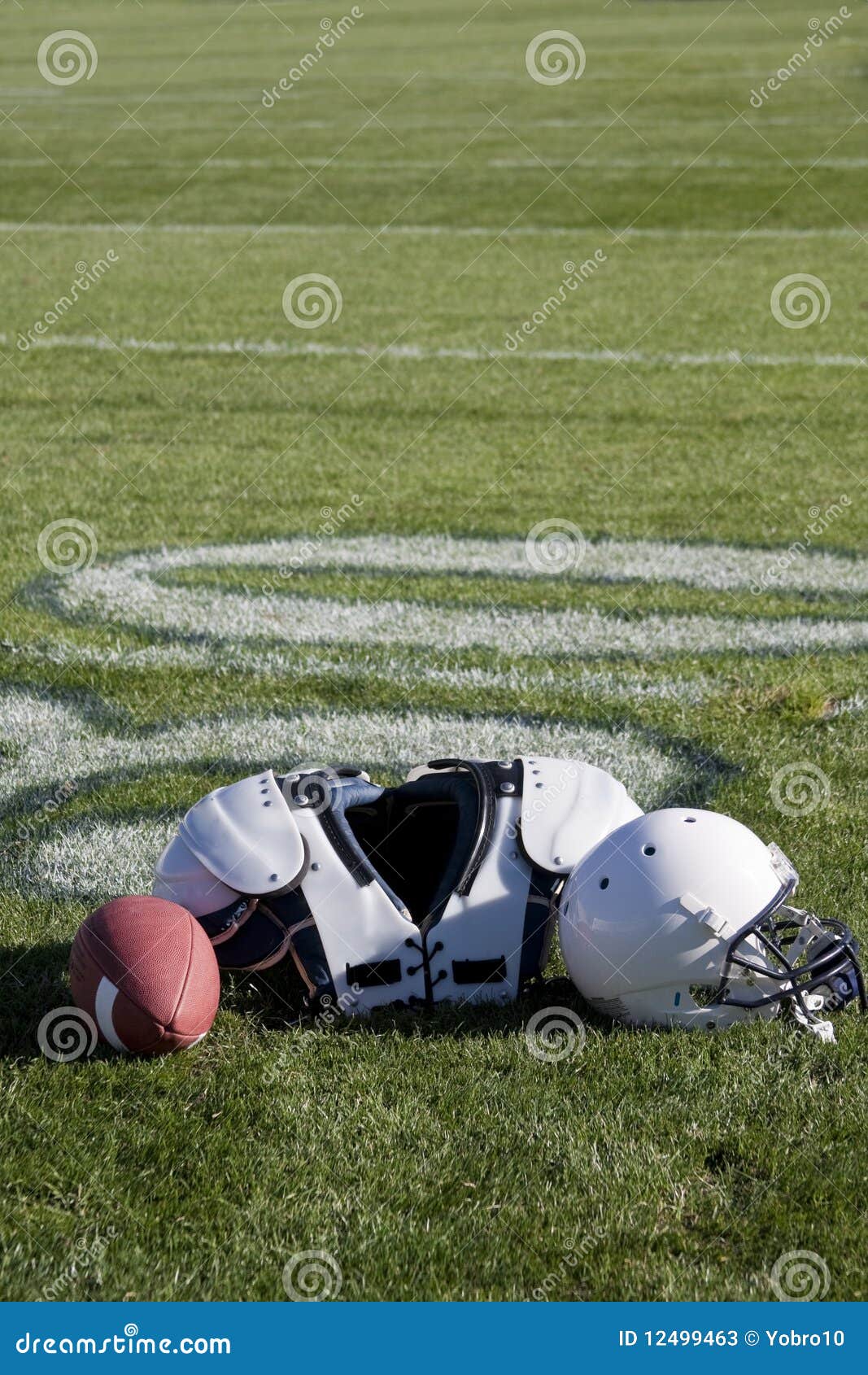American Football Field Backgrounds Vertical