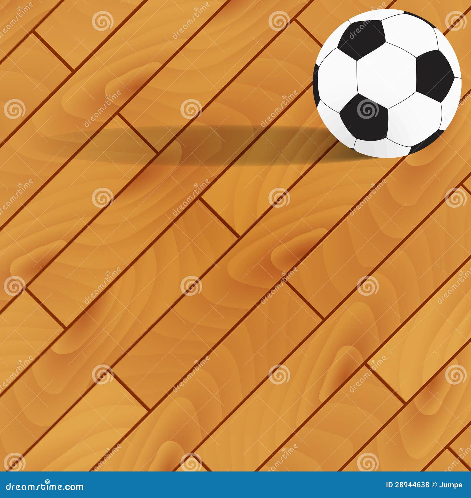 Football on wood stock illustration. Illustration of style - 28944638