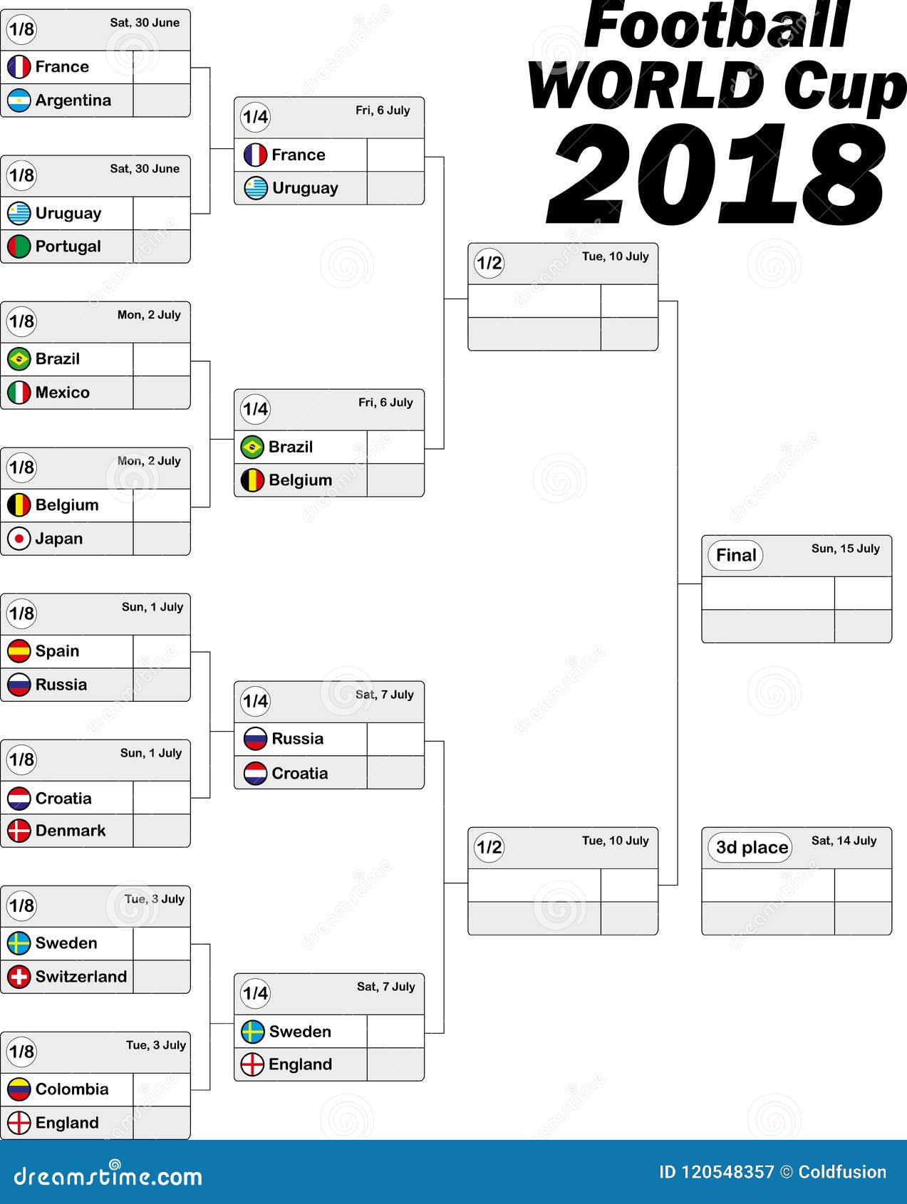 Cup Final Part. Vector Illustration Editorial Photography ...