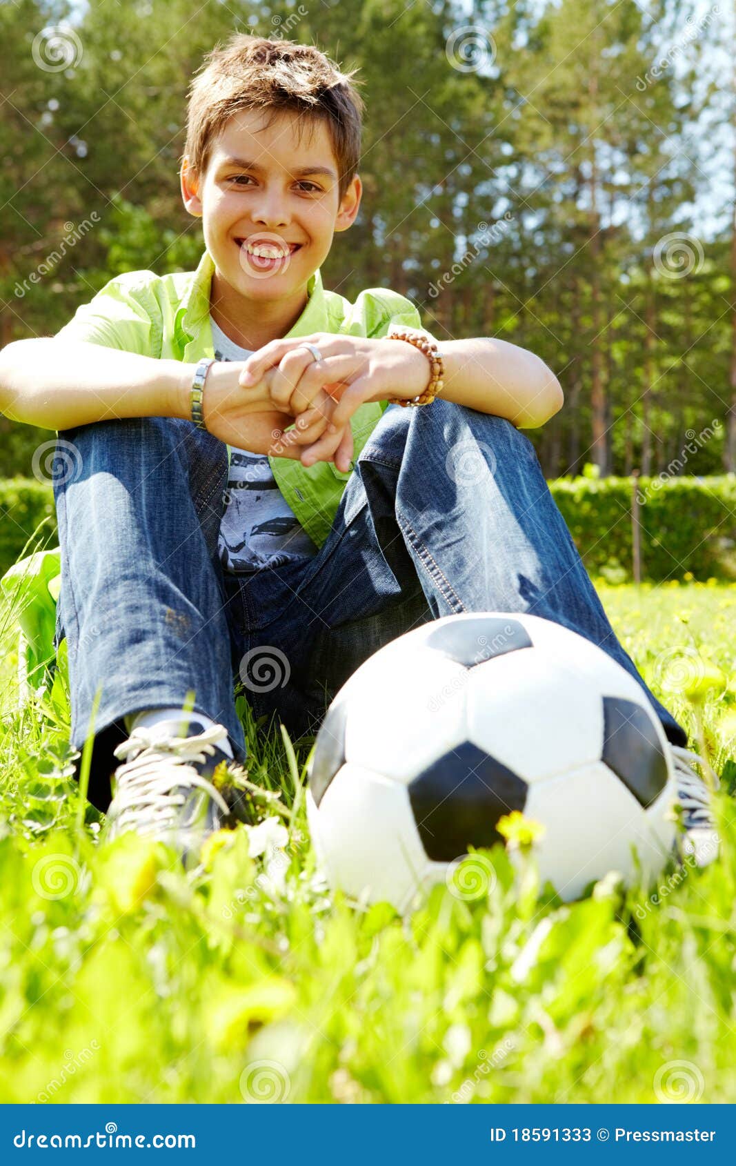 Footballer stock image. Image of joyful, caucasian, happy - 18591333