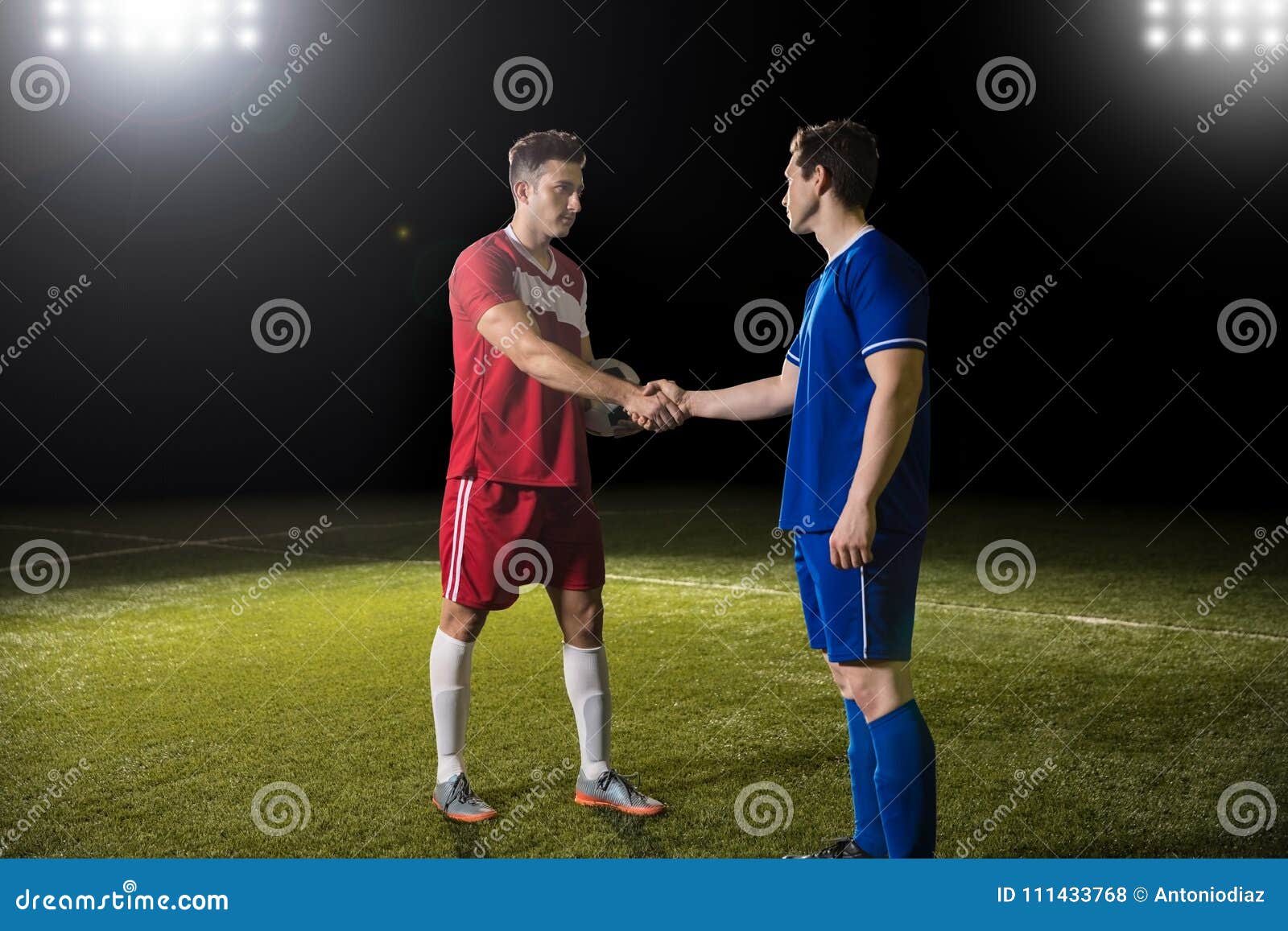 Footballer Shaking Hands after the Game Stock Photo - Image of player ... Footballer Shaking Hands after the Game Stock Photo - Image of player ...