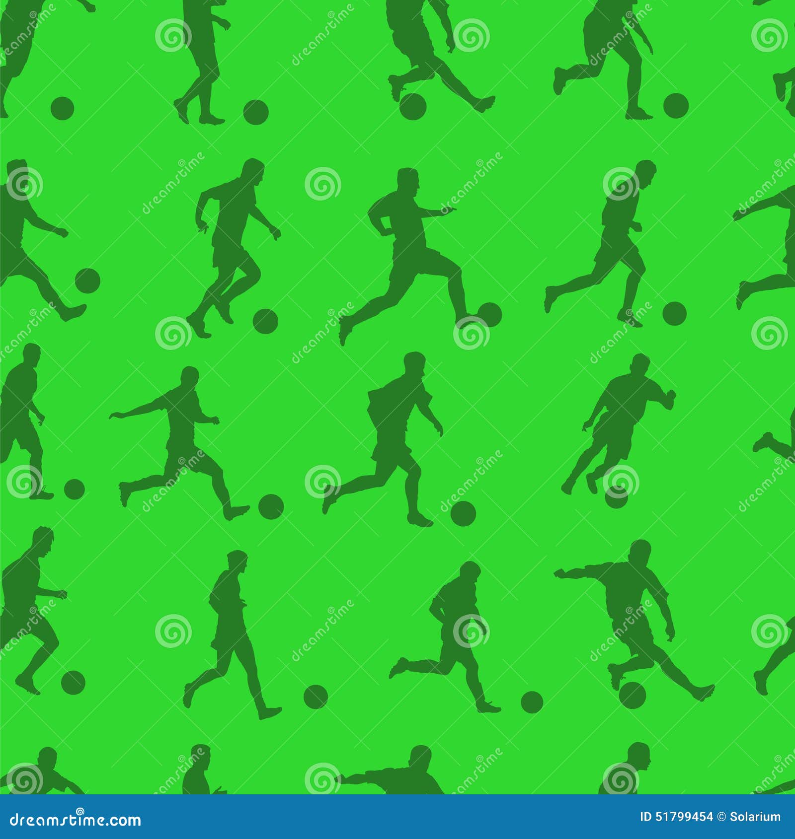 Footballers stock vector. Illustration of foot, sport - 51799454