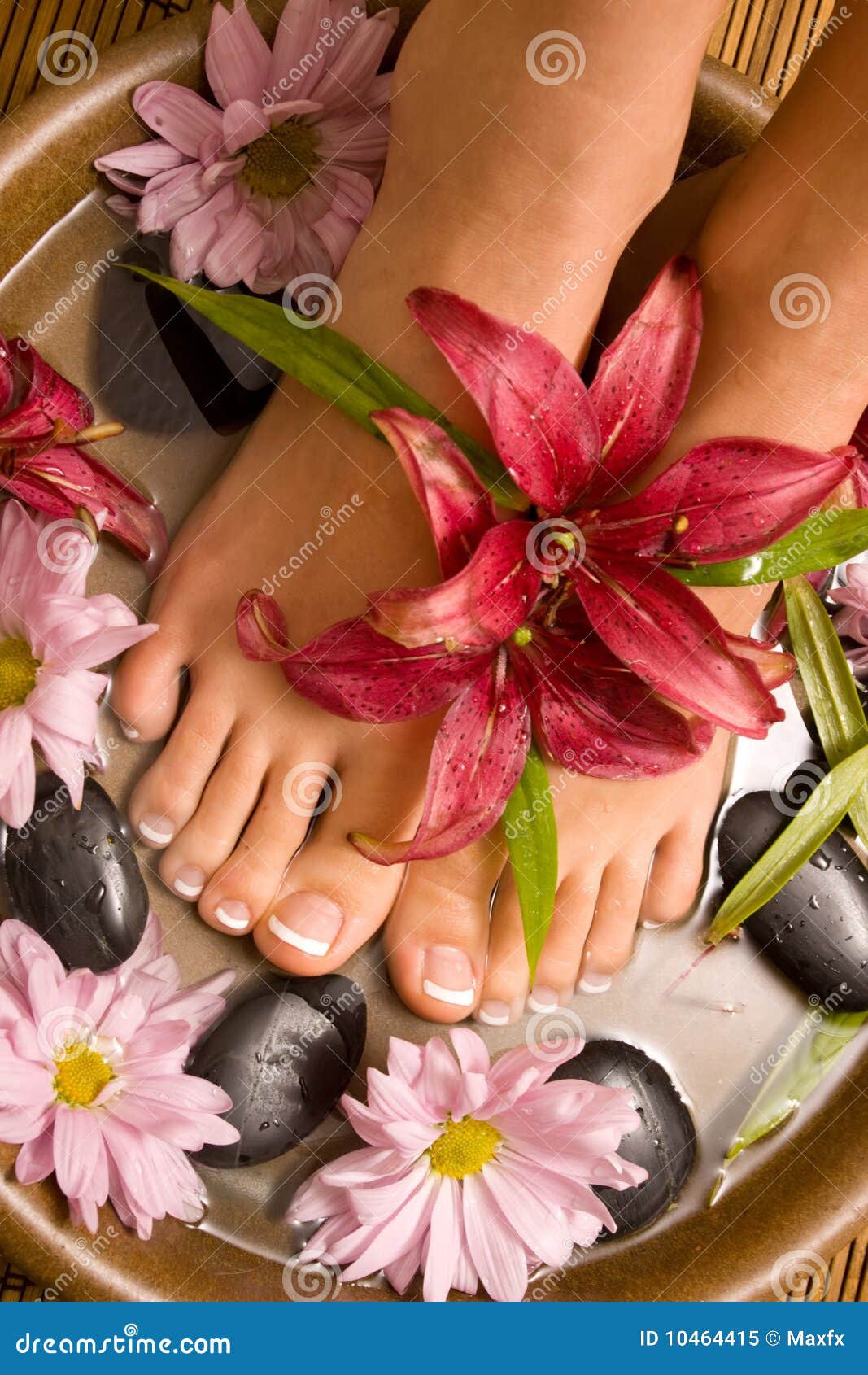Footcare and pampering stock image. Image of foot, french - 10464415