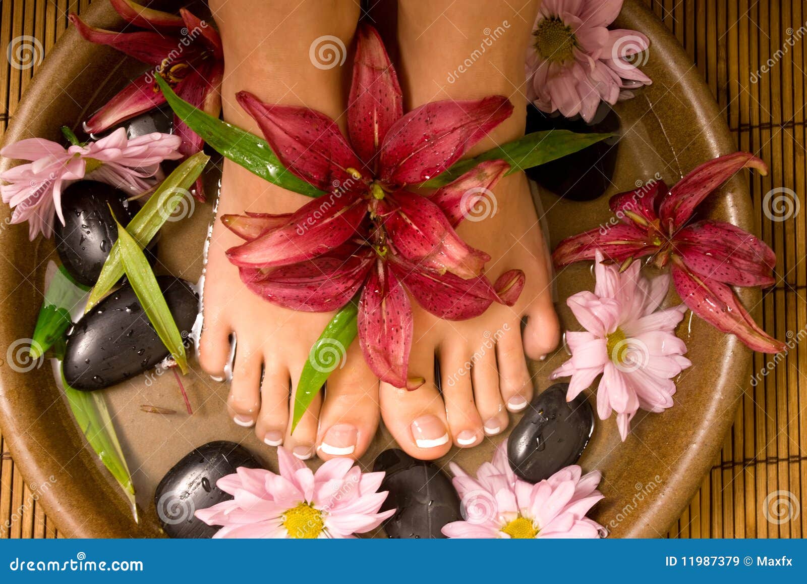 Footcare and pampering stock image. Image of foot, relaxation - 11987379