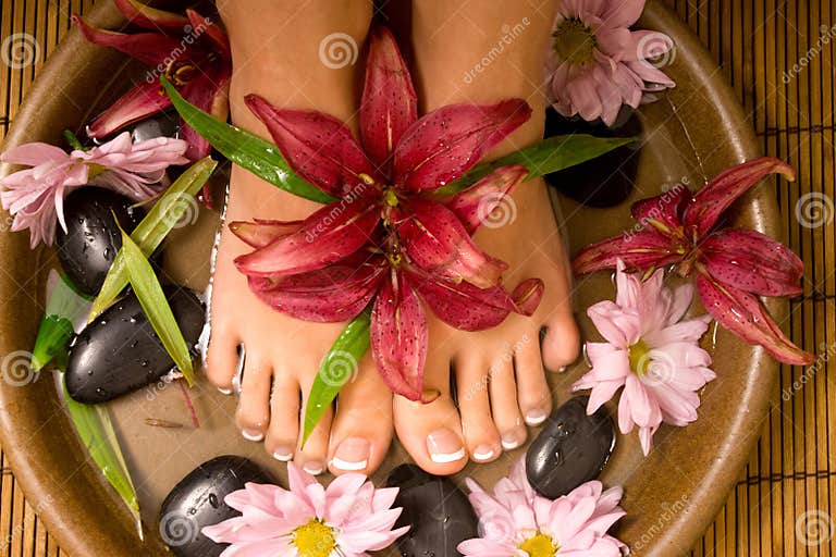 Footcare and pampering stock image. Image of foot, relaxation - 11987379