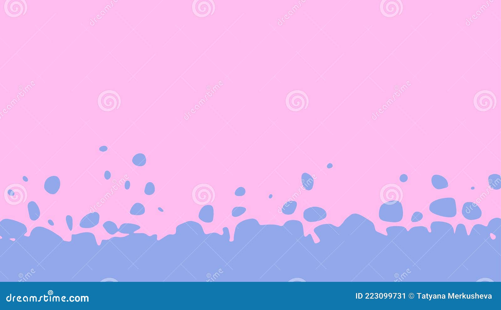 Footer or Header for Website or Poster, Transition between Two Colors ...