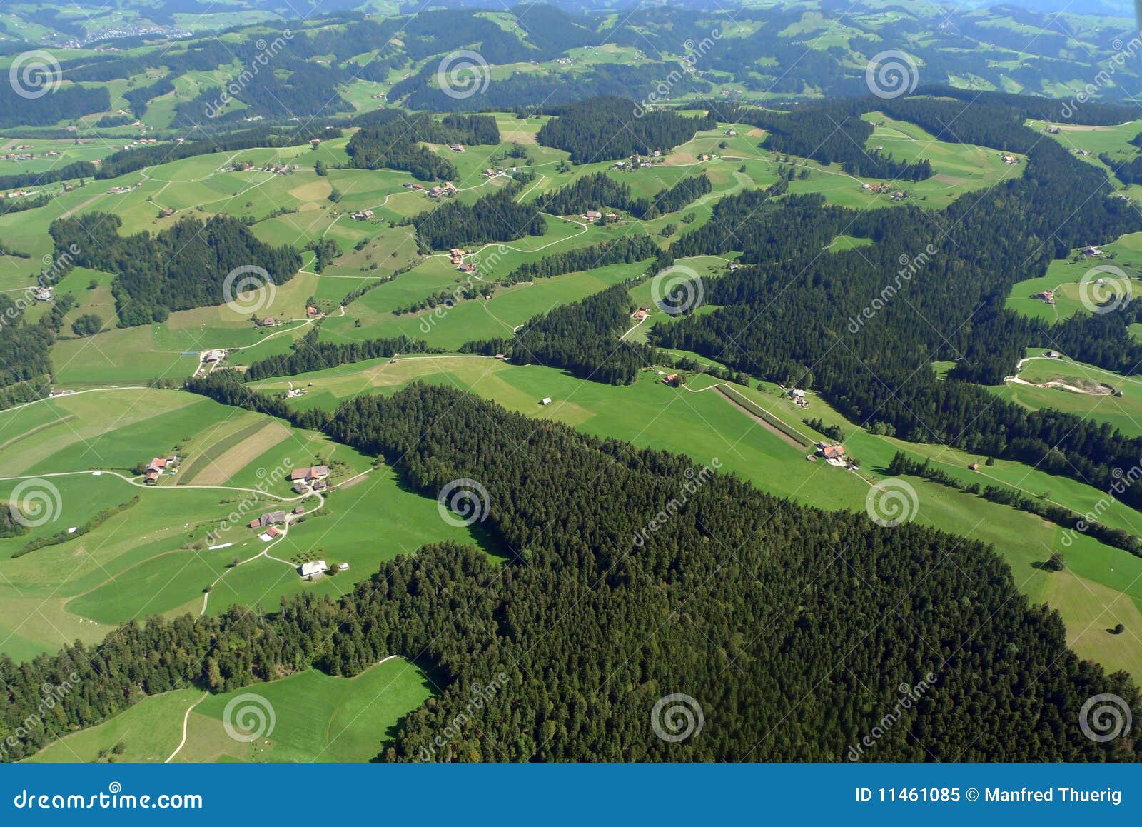 Foothills of the Swiss Alps Stock Image - Image of nature, beauty: 11461085