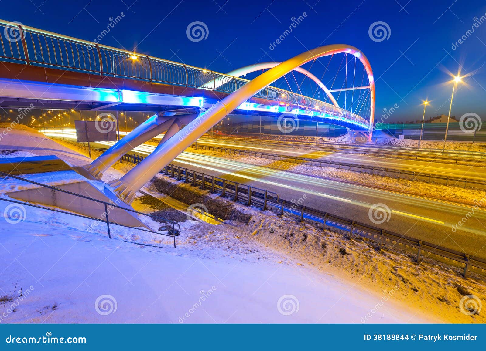 City Night Road Foothpath Stock Photos - Free & Royalty-Free Stock ...