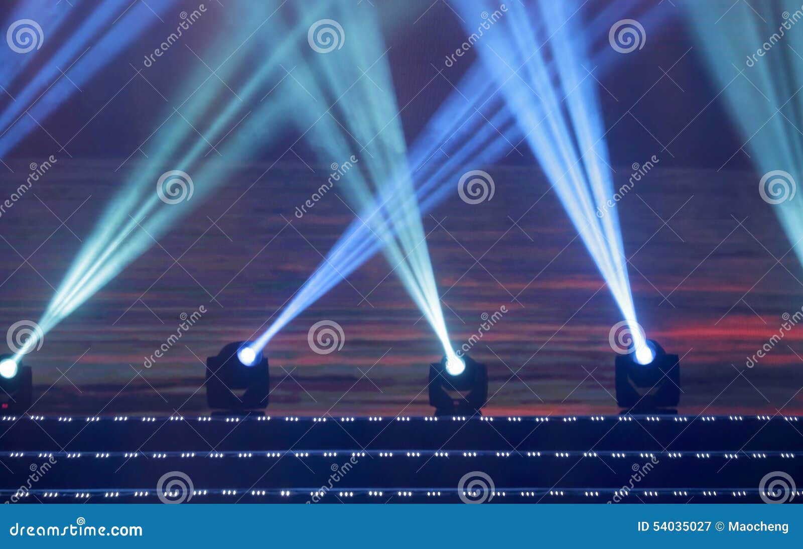 Footlight stock image. Image of presentation, floodlight - 54035027