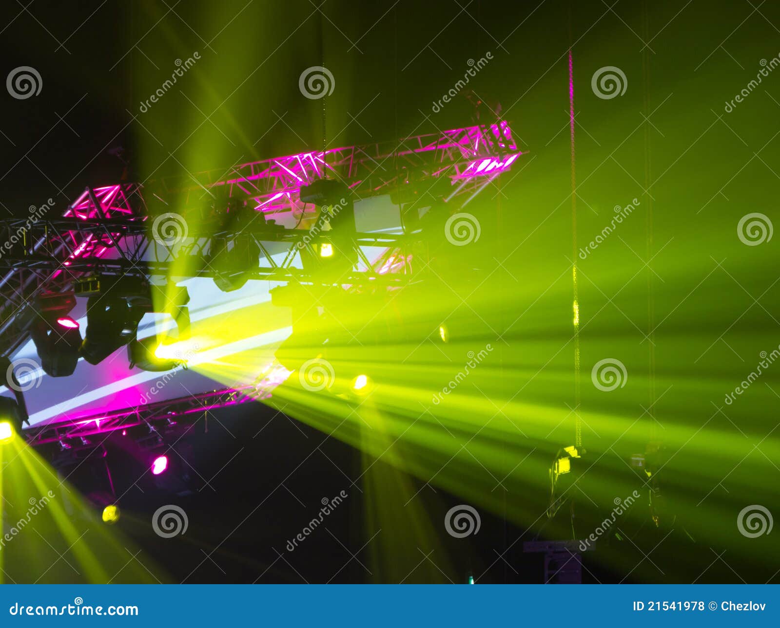 Footlights stock photo. Image of design, equipment, background - 21541978