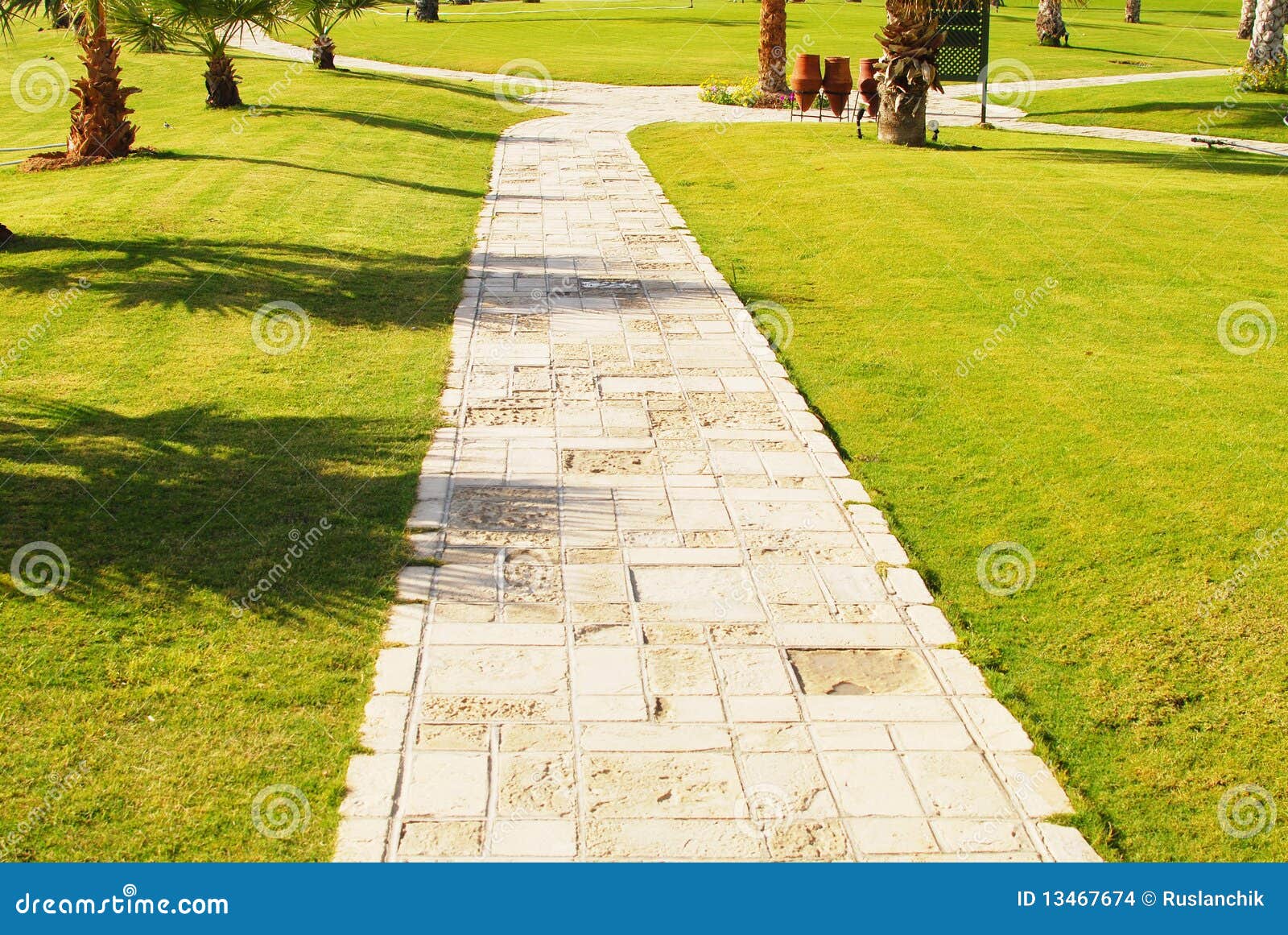Footpath stock photo. Image of lawn, lane, growing, road - 13467674