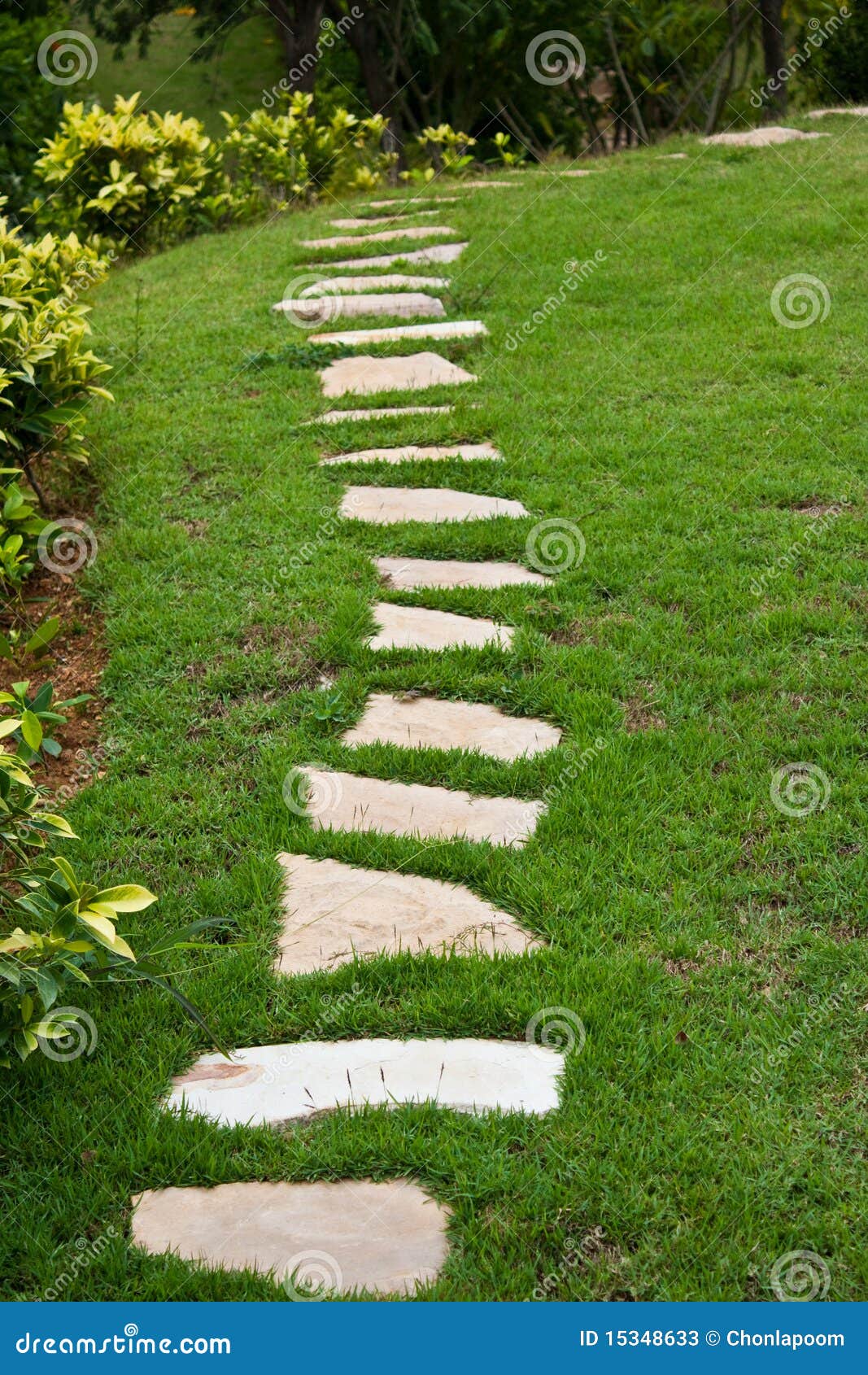 Footpath stock image. Image of countryside, beautiful - 15348633