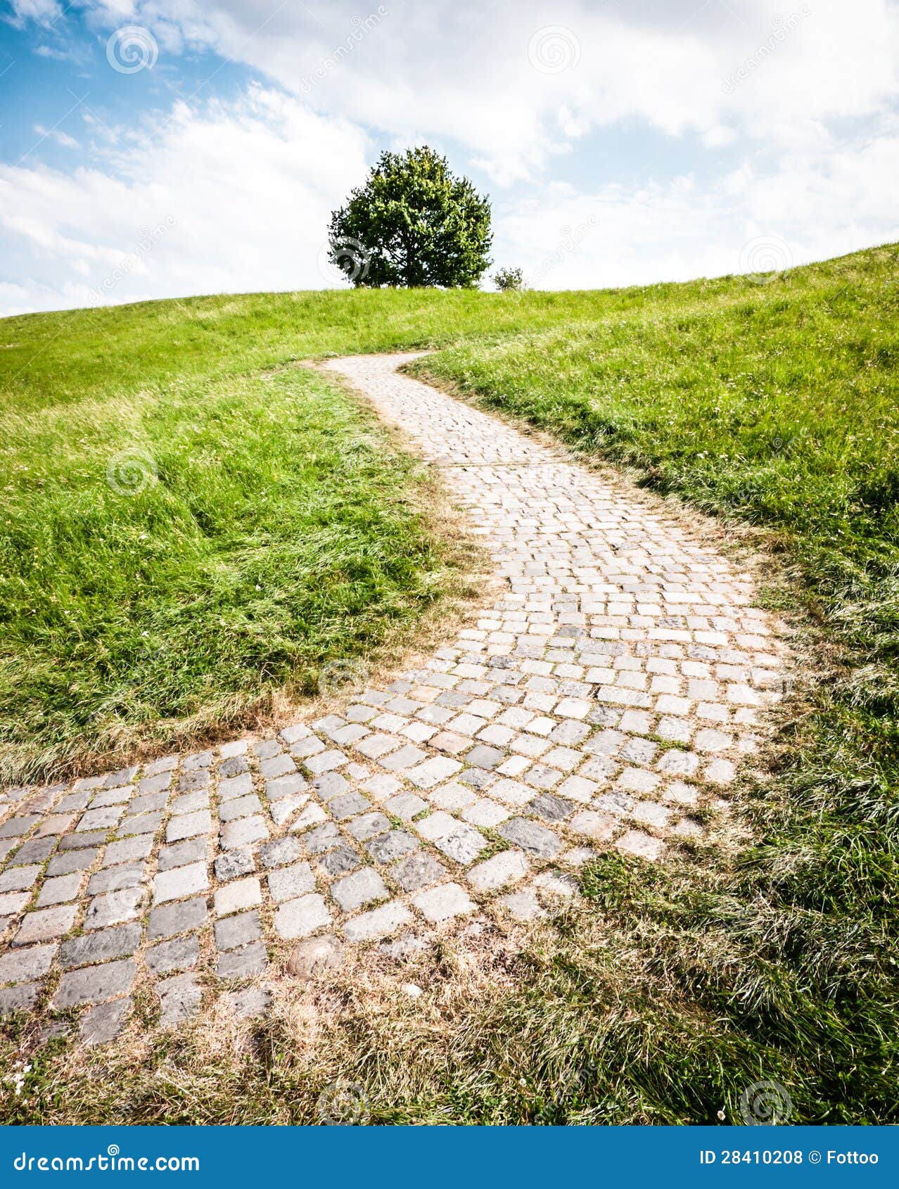 Footpath stock photo. Image of single, landscape, footpath - 28410208