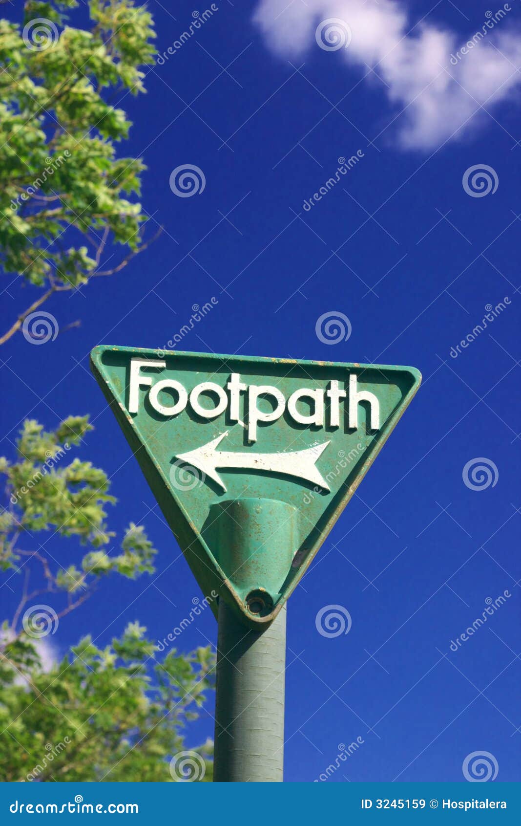 Footpath stock image. Image of path, leisure, green, foot - 3245159