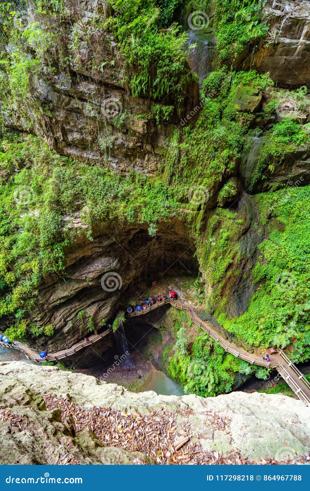 The Footpath of the Ground Seam of Stock Photo - Image of geology, road ...