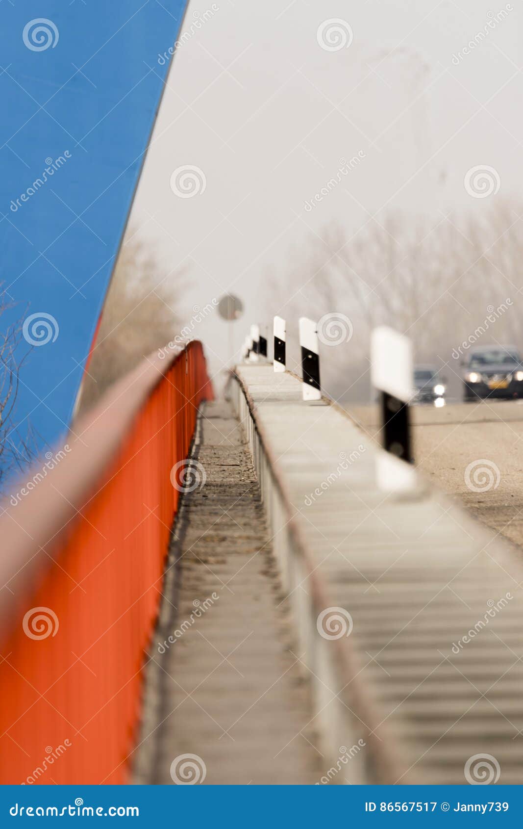 Footpath over a bridge stock image. Image of engineering - 86567517