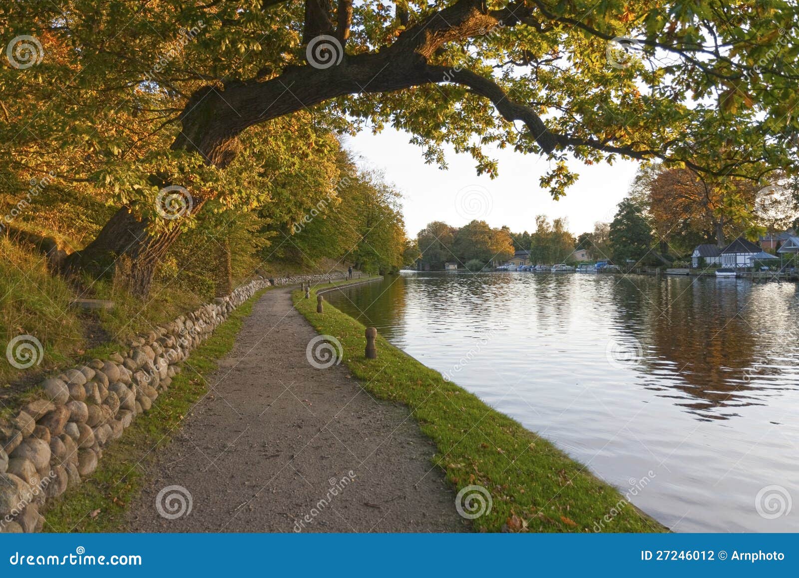 Footpath at the River stock photo. Image of rocks, scenic - 27246012
