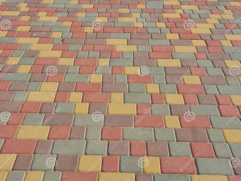 Footpath Texture Background, Wall and Floor Pattern Stock Photo - Image ...