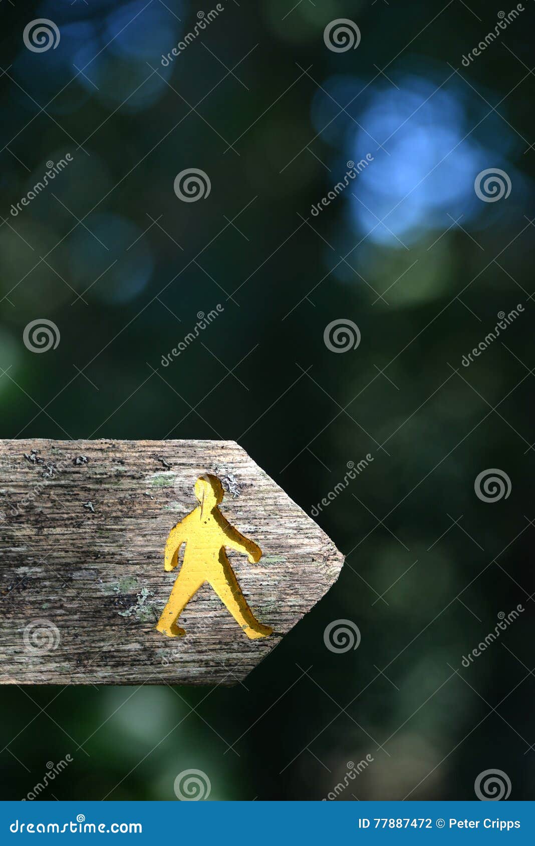 Footpath stock photo. Image of countryside, point, path - 77887472