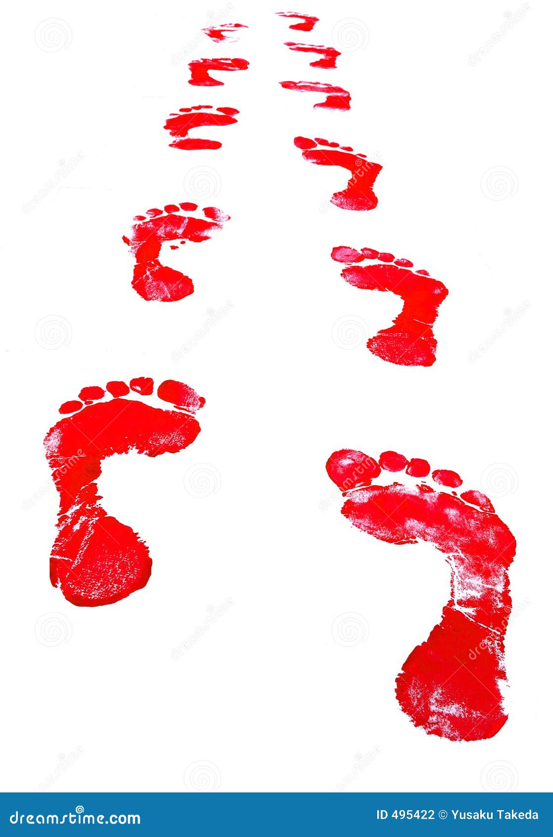 Footprint stock illustration. Illustration of print, impression - 495422