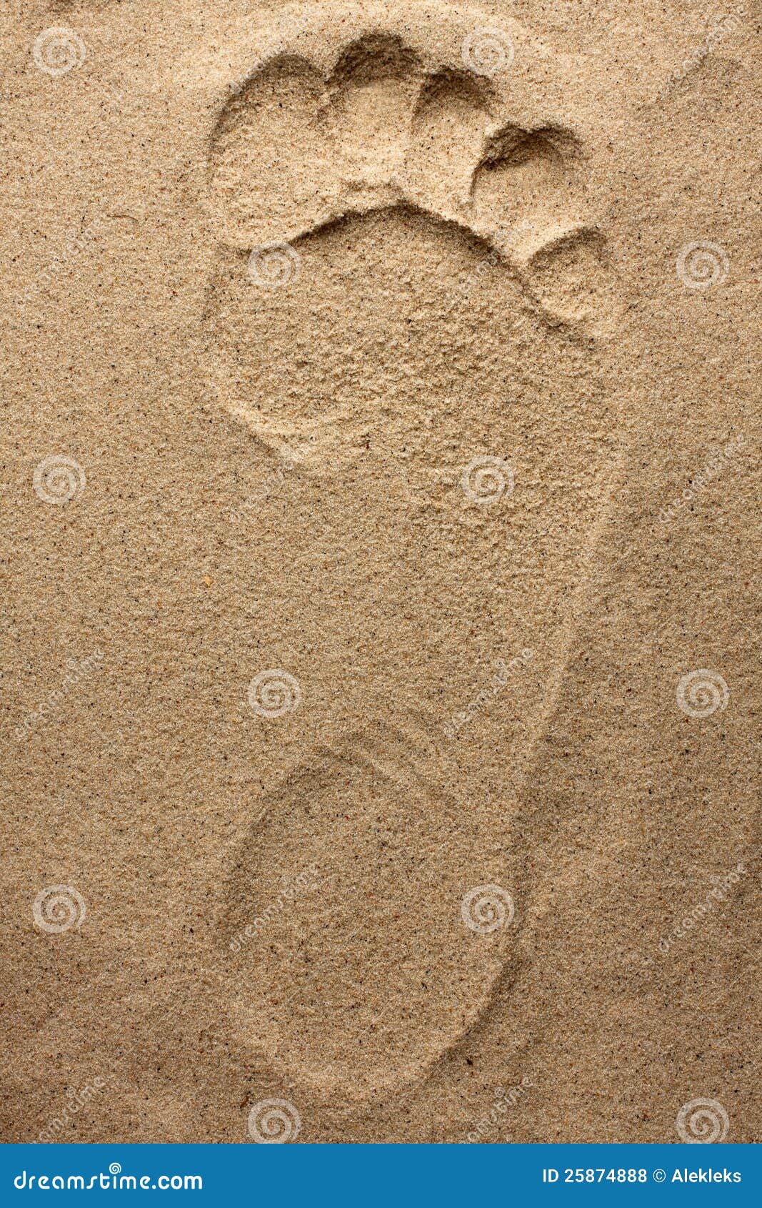Footprint feet stock photo. Image of seek, beach, search - 25874888