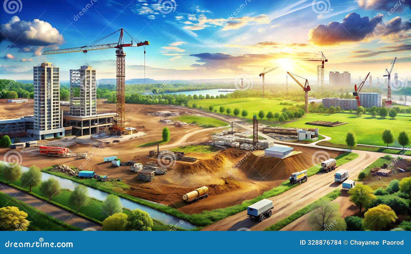 The Footprint of Progress: Construction Yard Impact on the Landscape ...