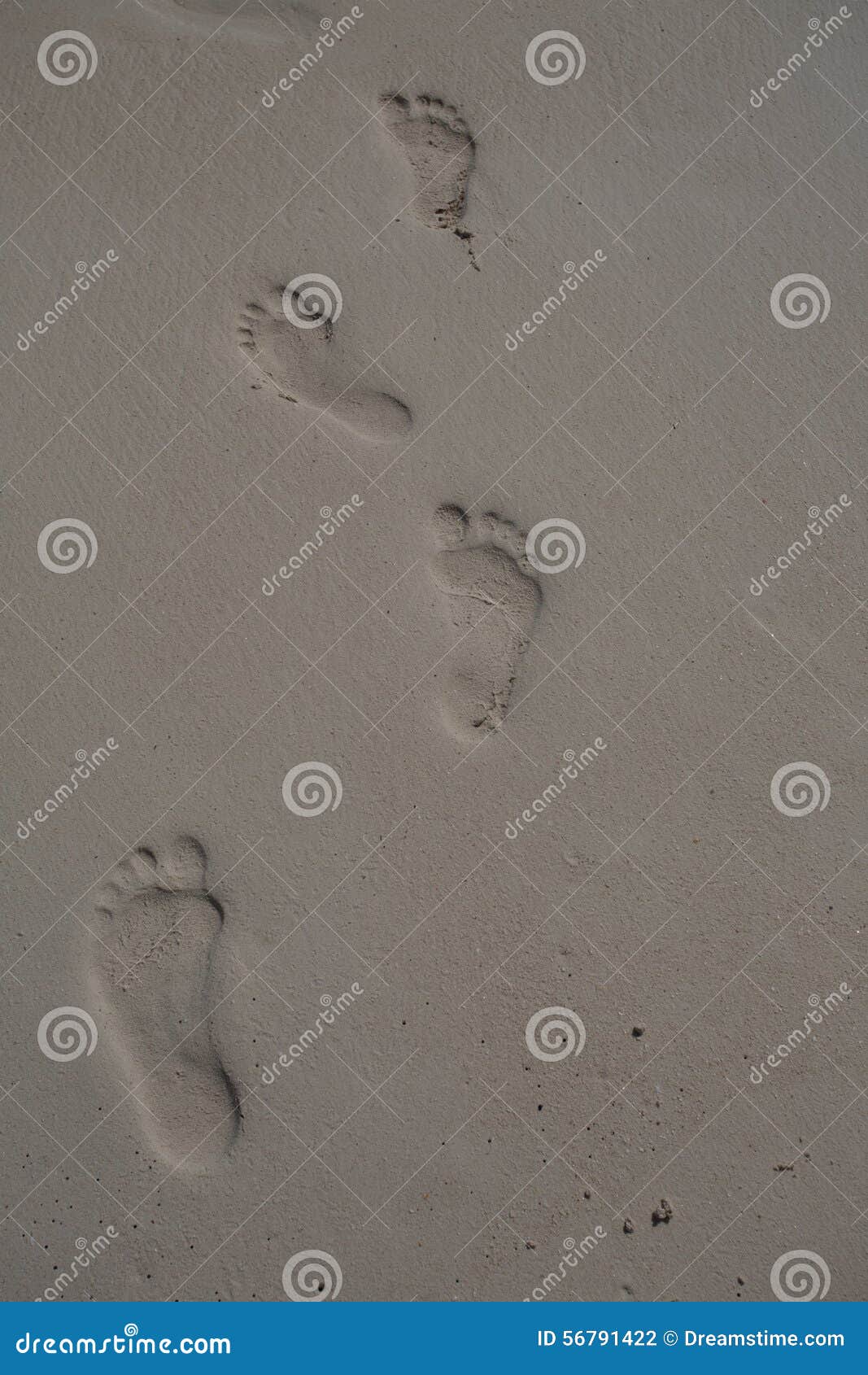 Footprint in the Sand - Stock Image Stock Photo - Image of imprint ...