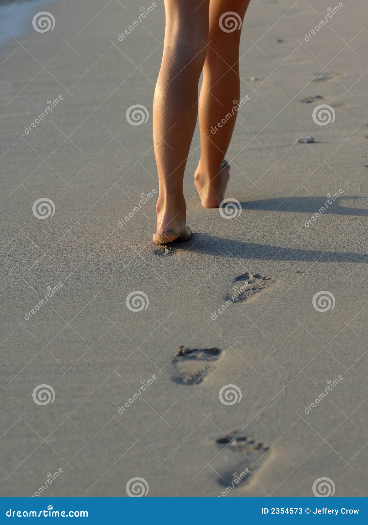 Footprints 02 stock image. Image of youth, girl, child - 2354573