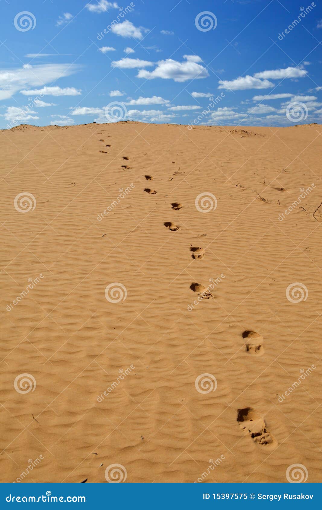 Footprints stock image. Image of destinations, distant - 15397575