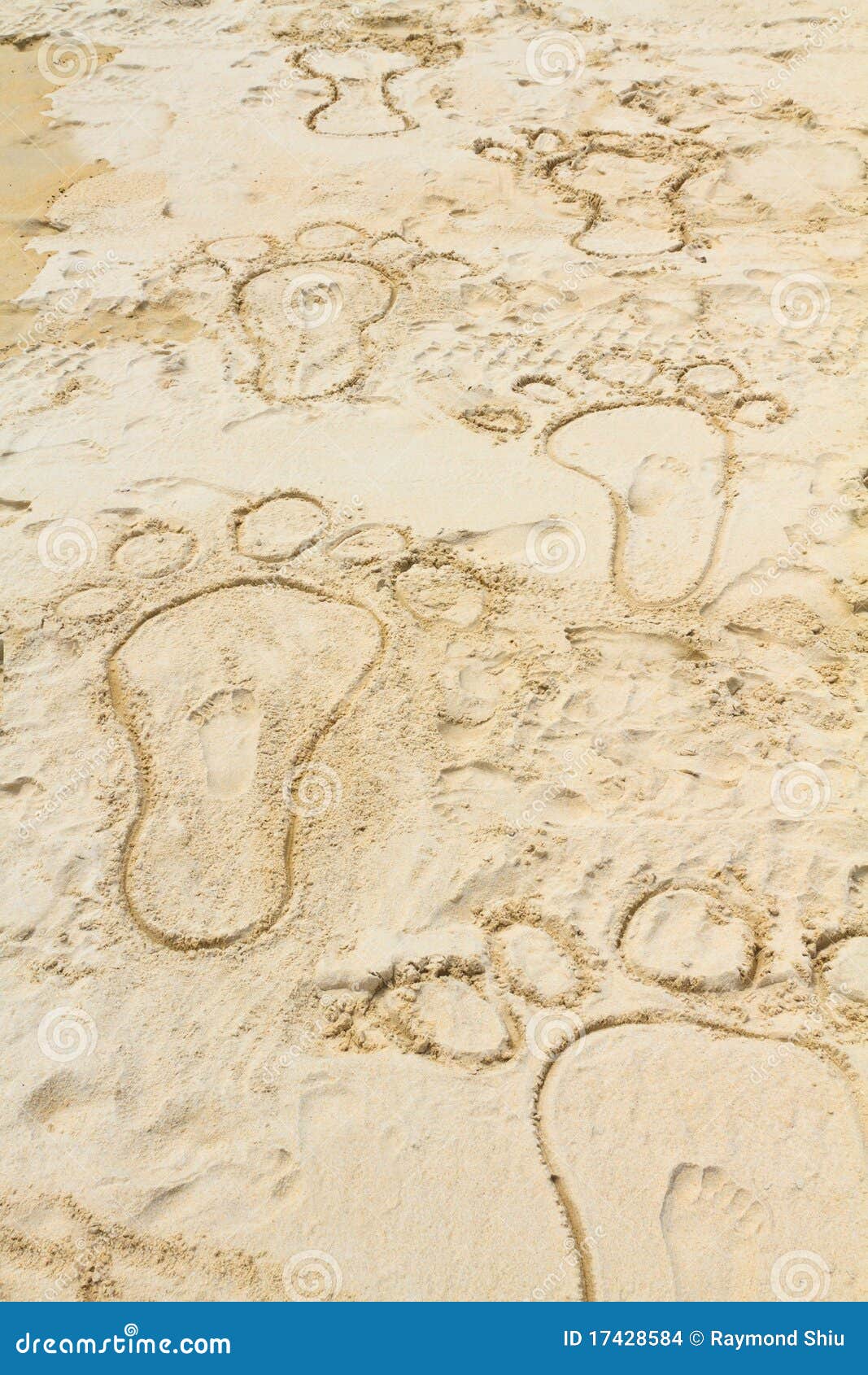 Footprints stock photo. Image of sports, prints, walk - 17428584