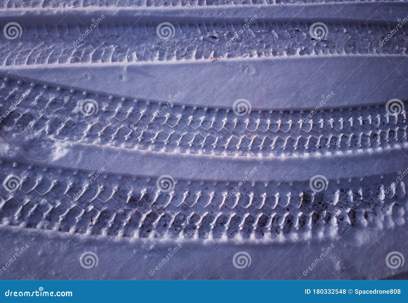 Footprints of Car Tires Texture Background Stock Photo - Image of ...