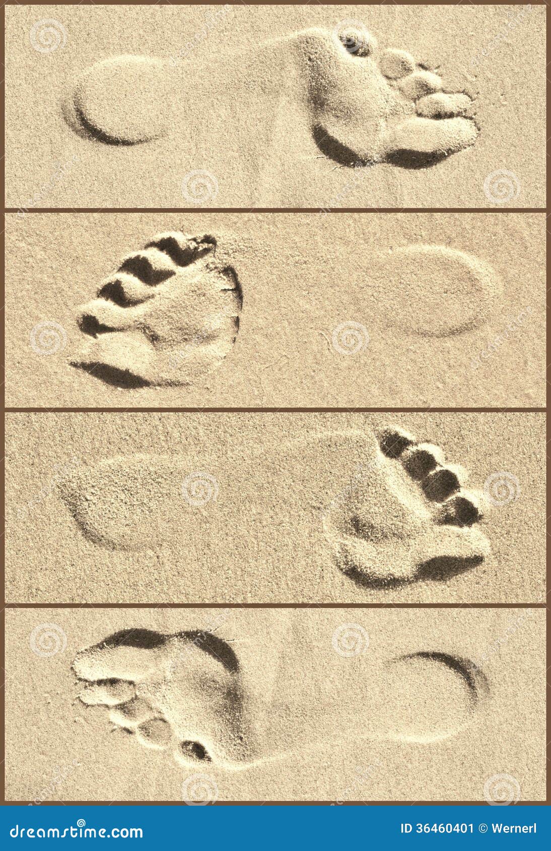 Footprints stock image. Image of close, shadow, light - 36460401