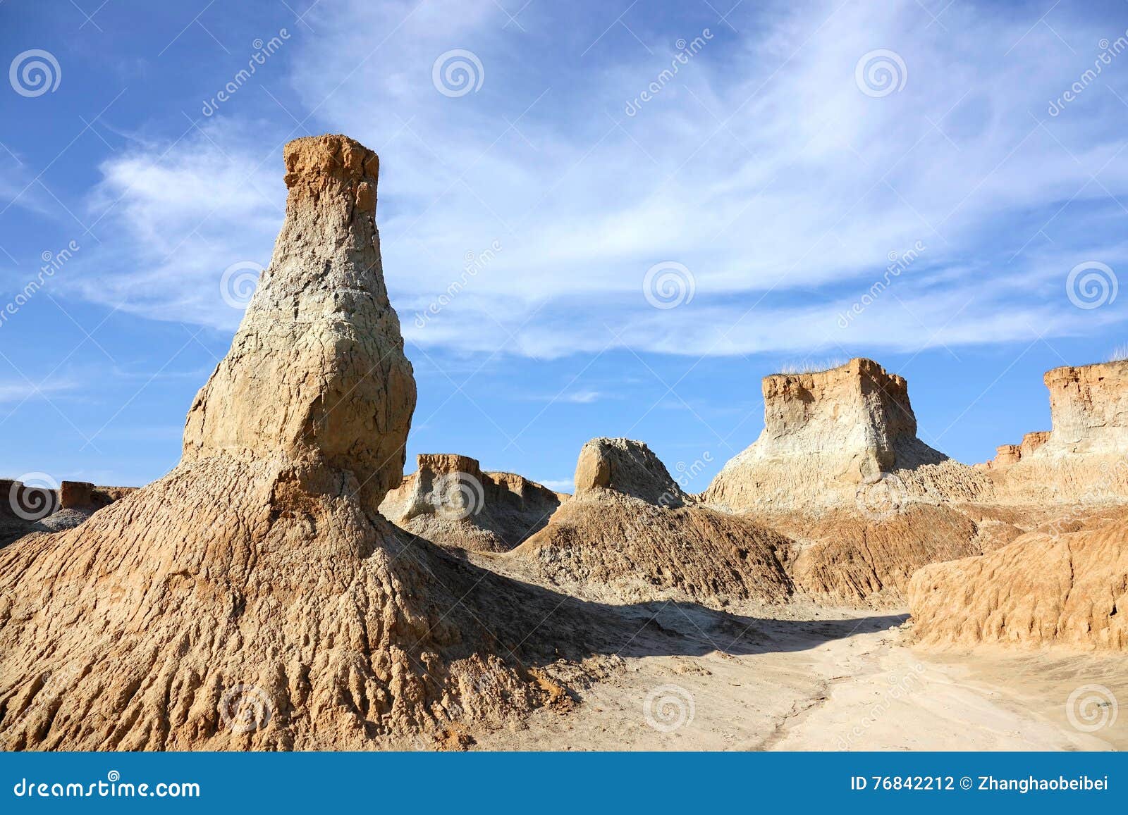 Forêt de sol photo stock. Image du érosion, bleu, paysage - 76842212