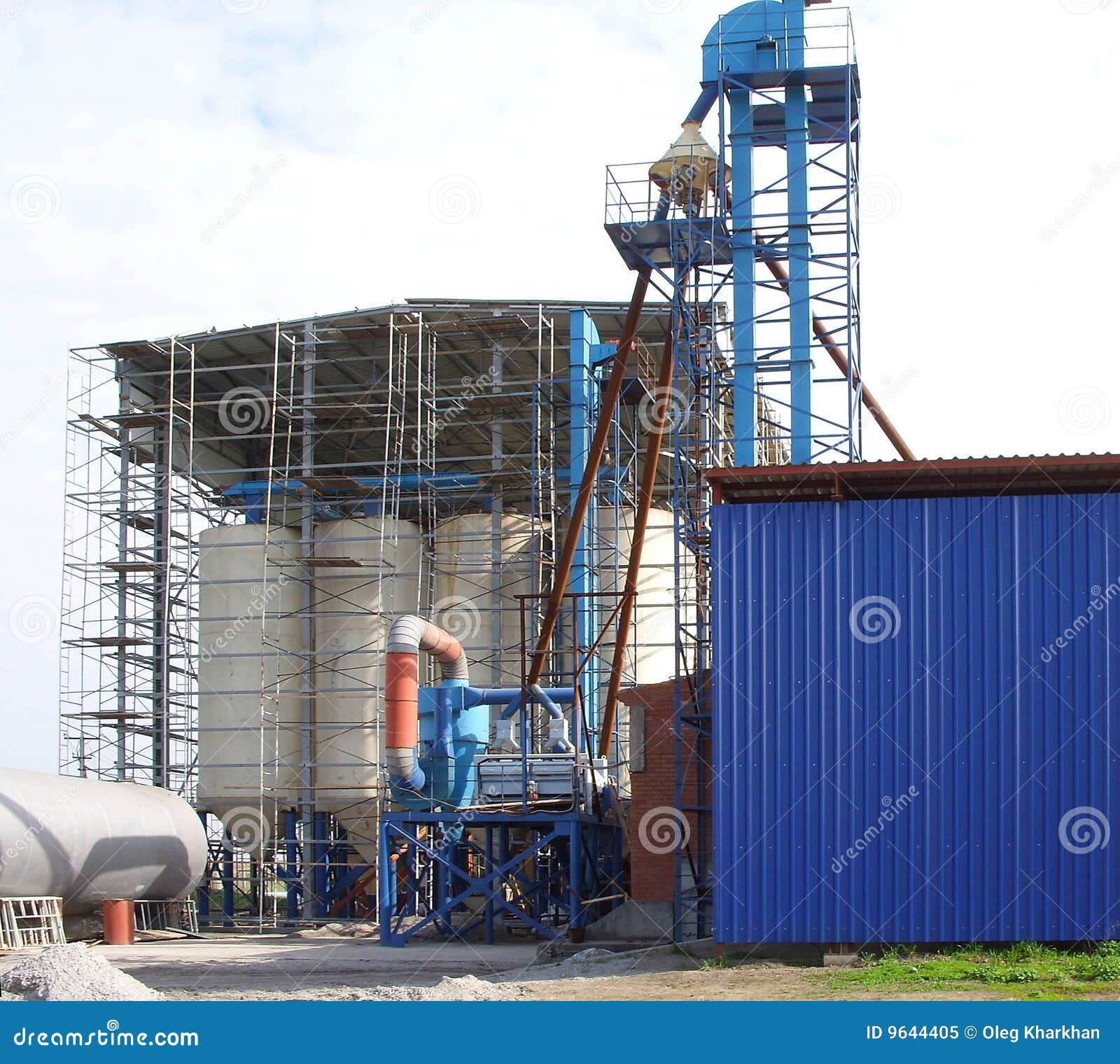 A forage factory stock image. Image of manufacturing, industrial - 9644405