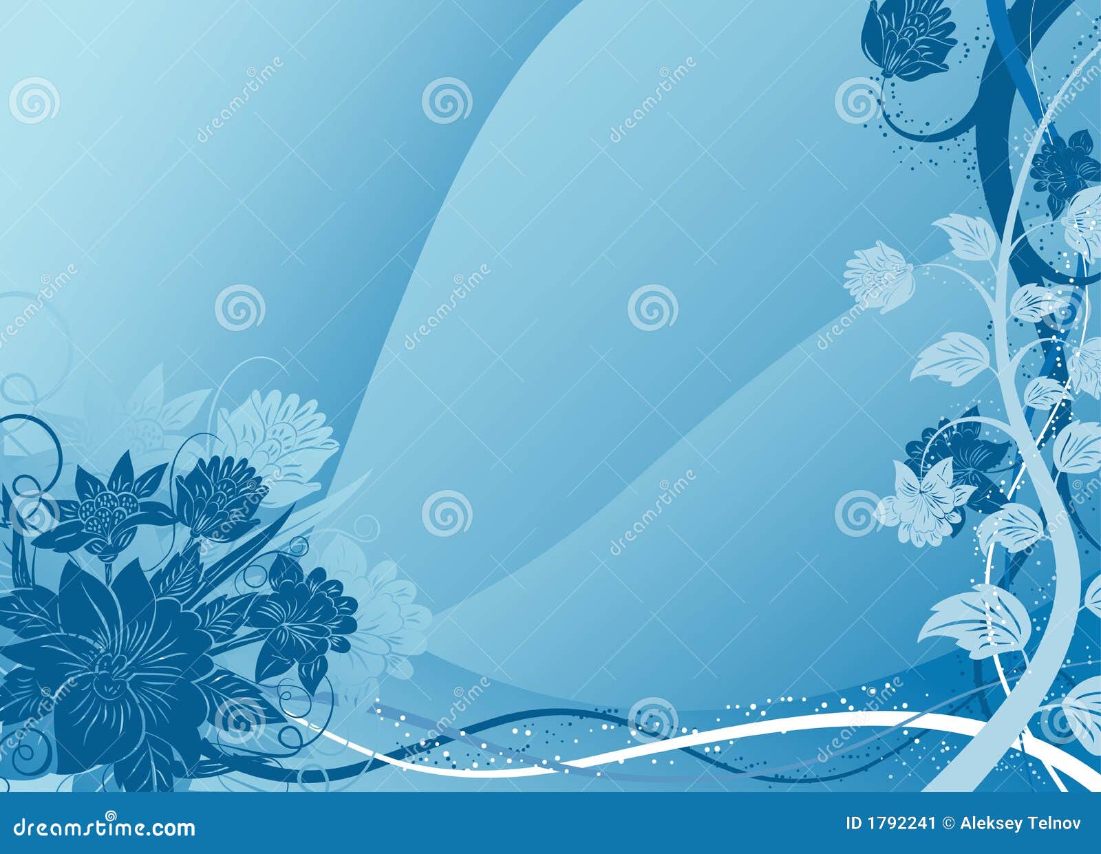 Foral background, vector stock vector. Illustration of decoration - 1792241