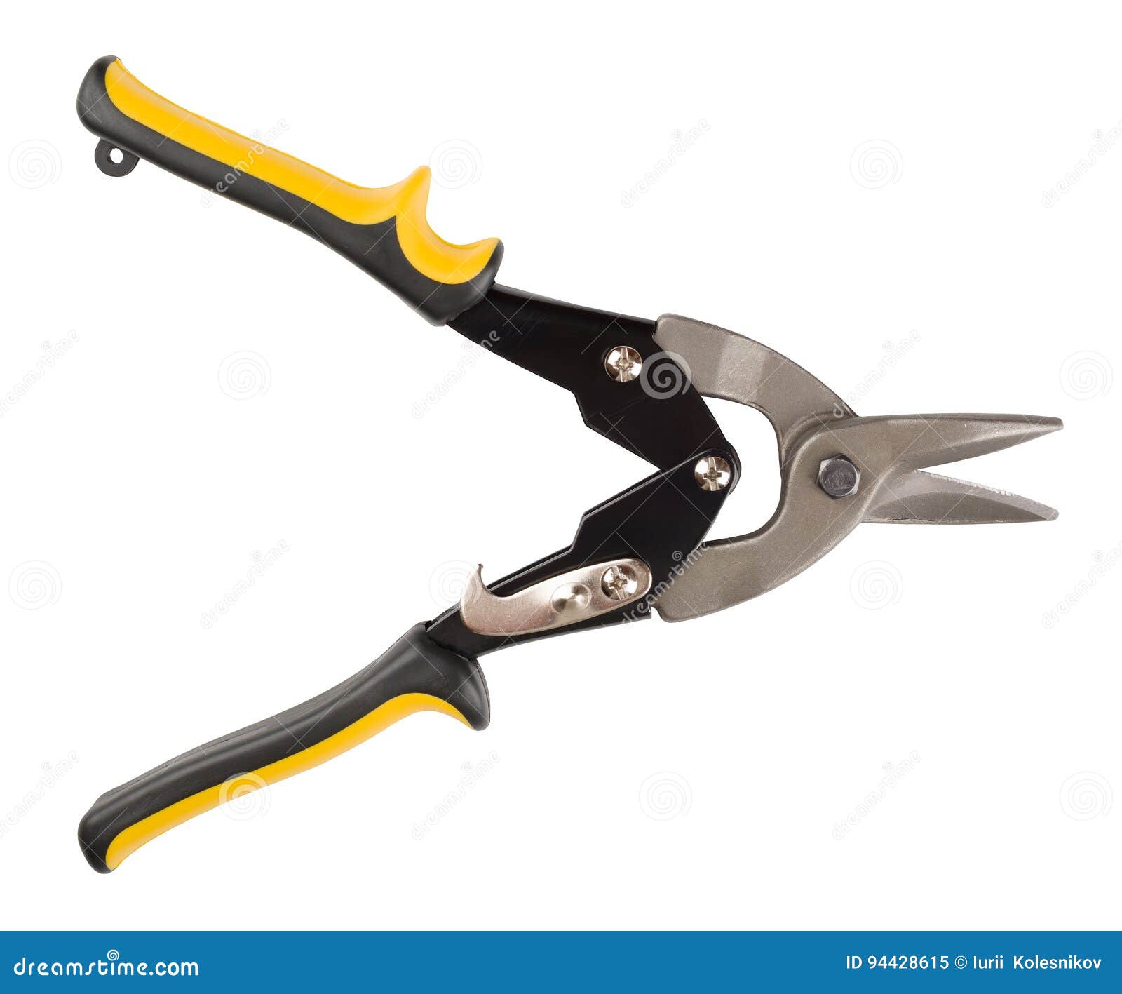 Forbici Per Il Taglio Del Metallo Immagine Stock - Immagine di forbici ...