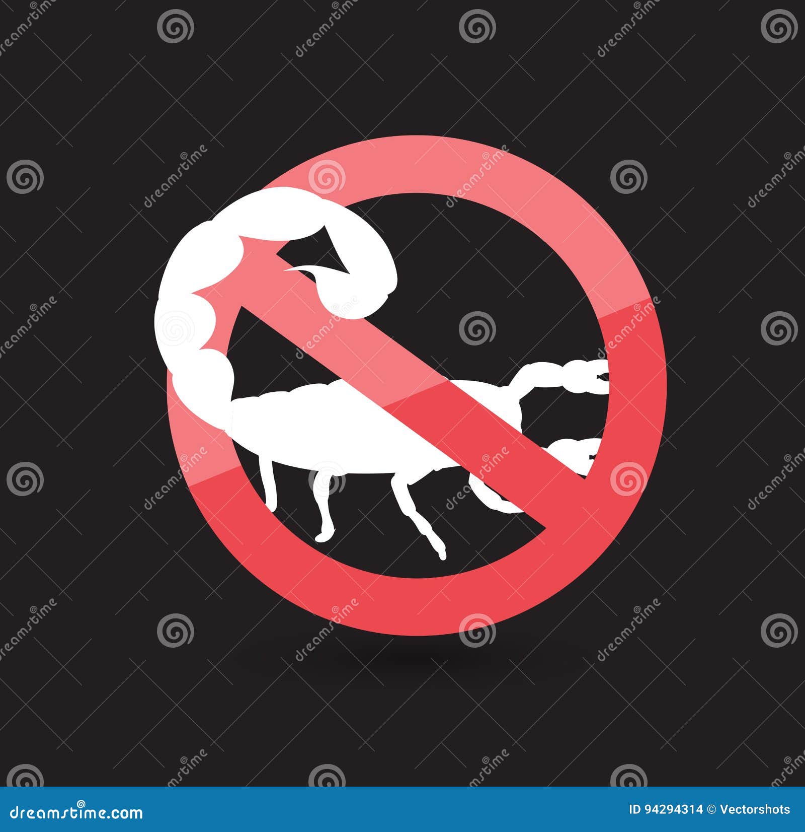 Forbid Symbol Vector Illustration | CartoonDealer.com #94294420