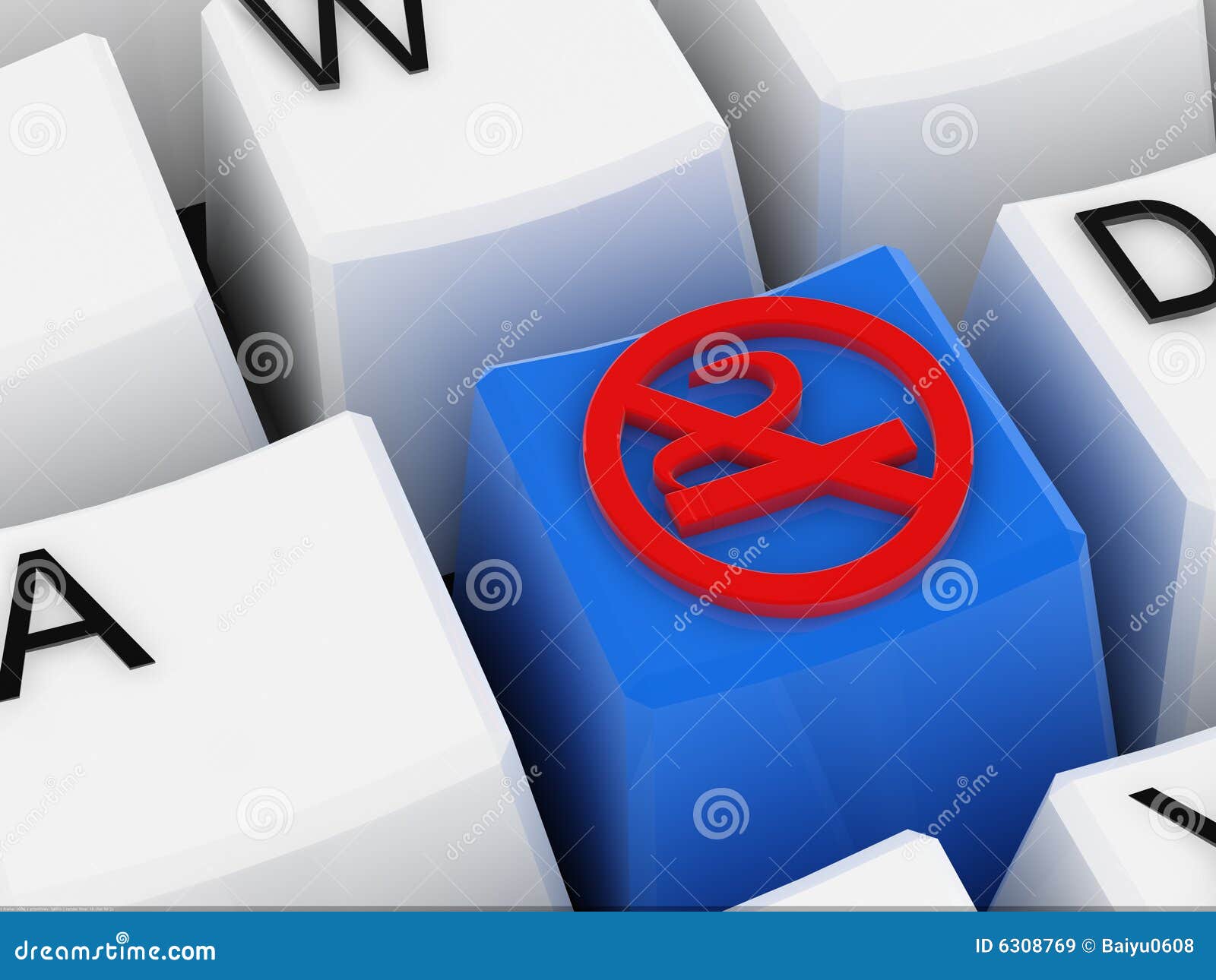 Forbid smoking stock illustration. Illustration of health - 6308769