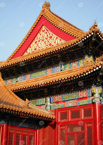 Forbidden City stock photo. Image of blue, houses, walls - 2886042