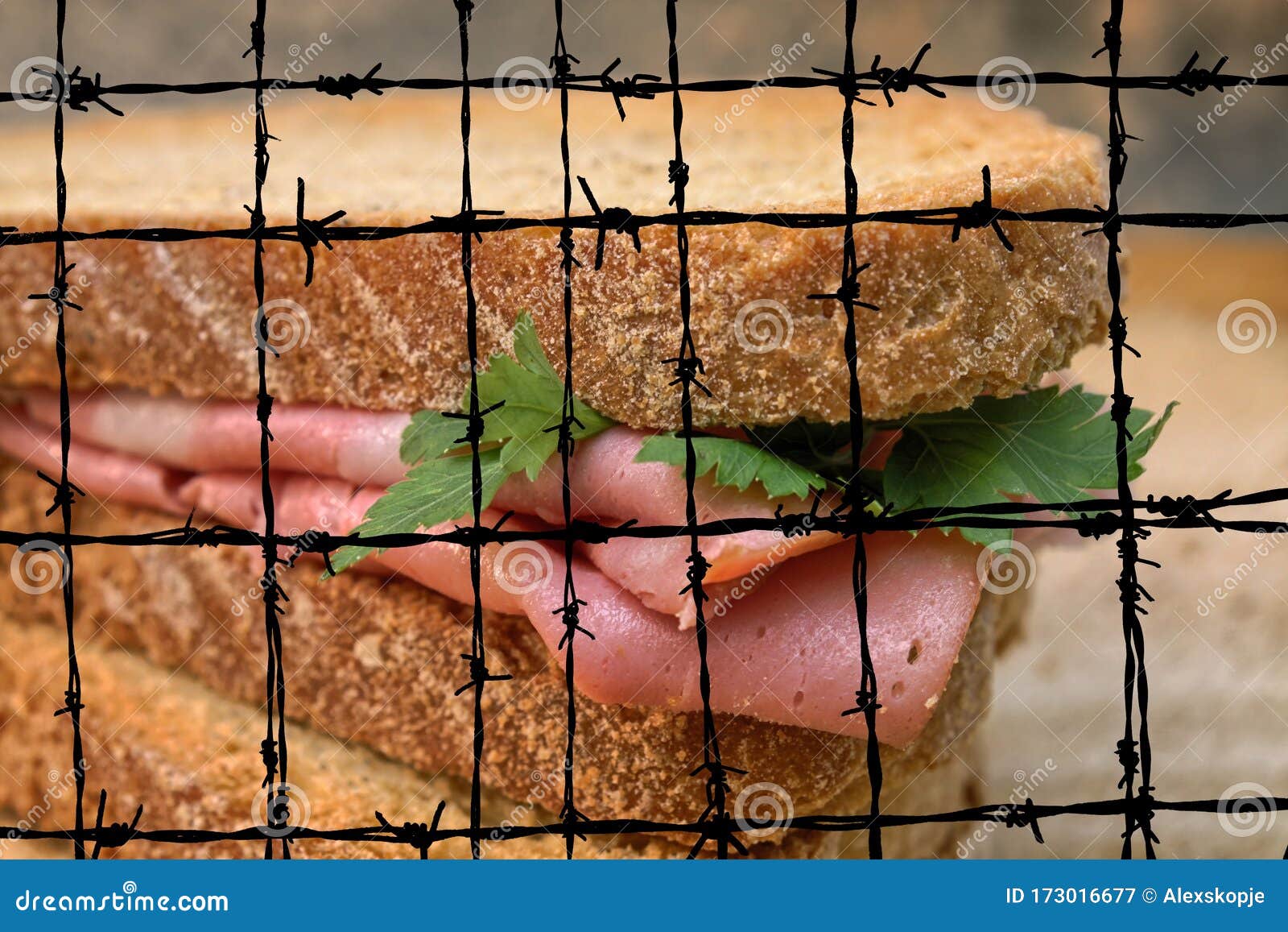 Forbidden food stock image. Image of danger, unhealthy - 173016677