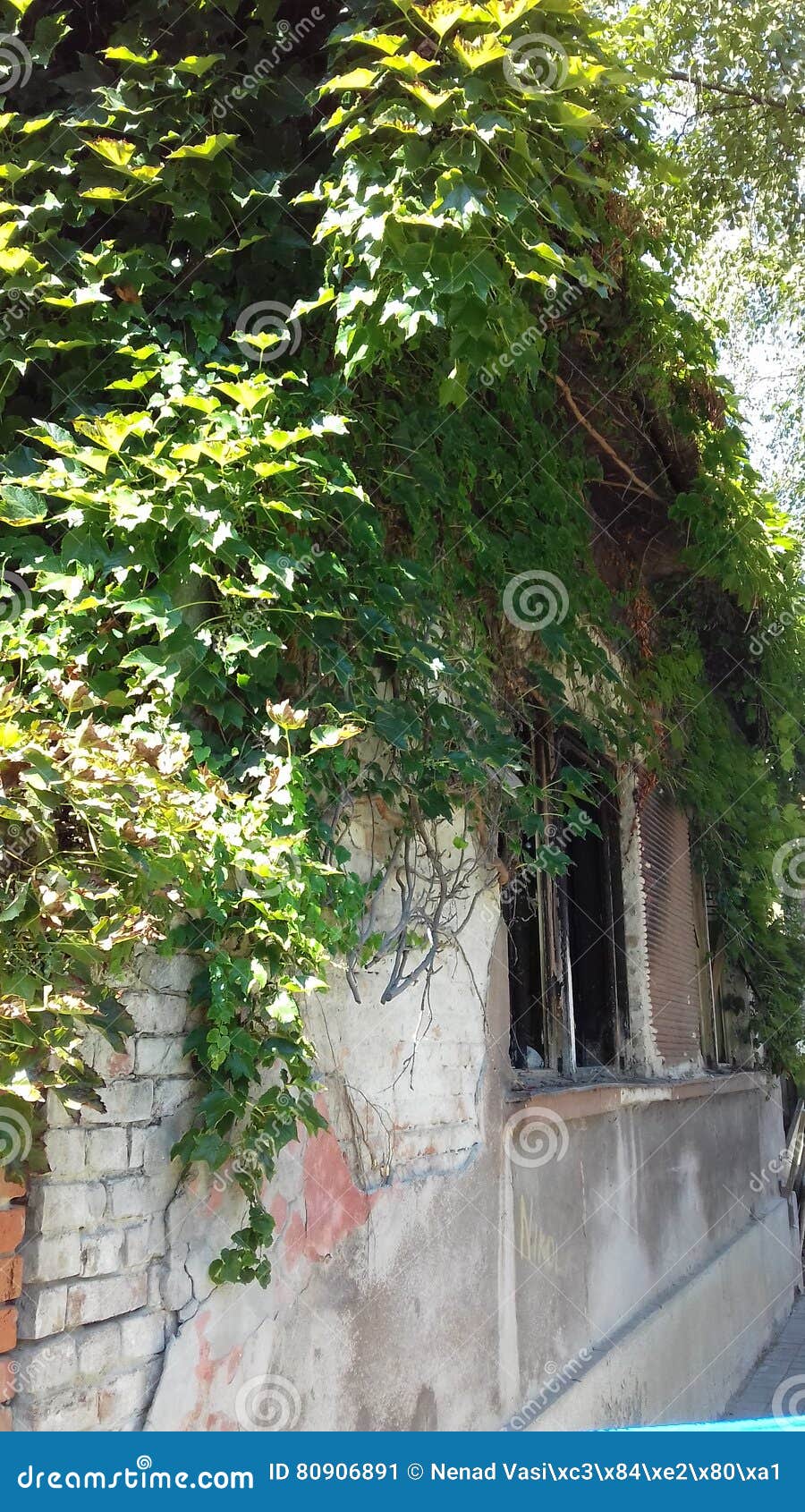 Forbidden house fire stock image. Image of fire, wall - 80906891