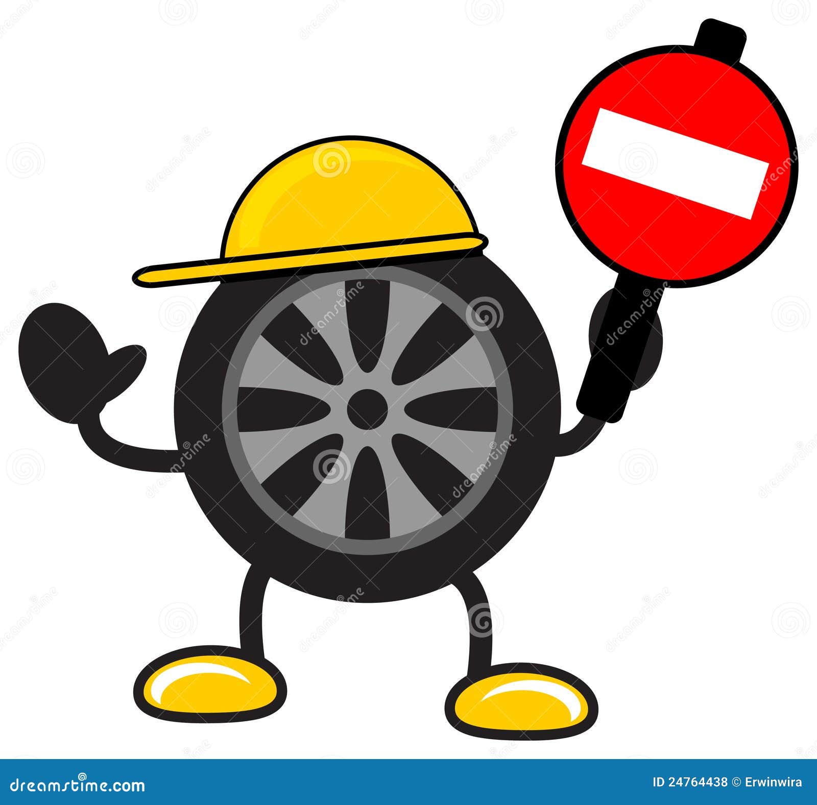Forbidden icon stock vector. Illustration of stop, street - 24764438