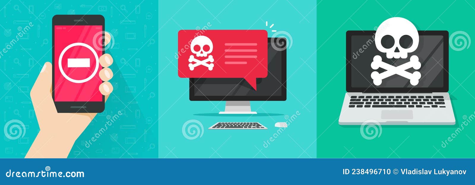 Malware Alert In Red Search Bar Large Modern Server Room Skyline View ...