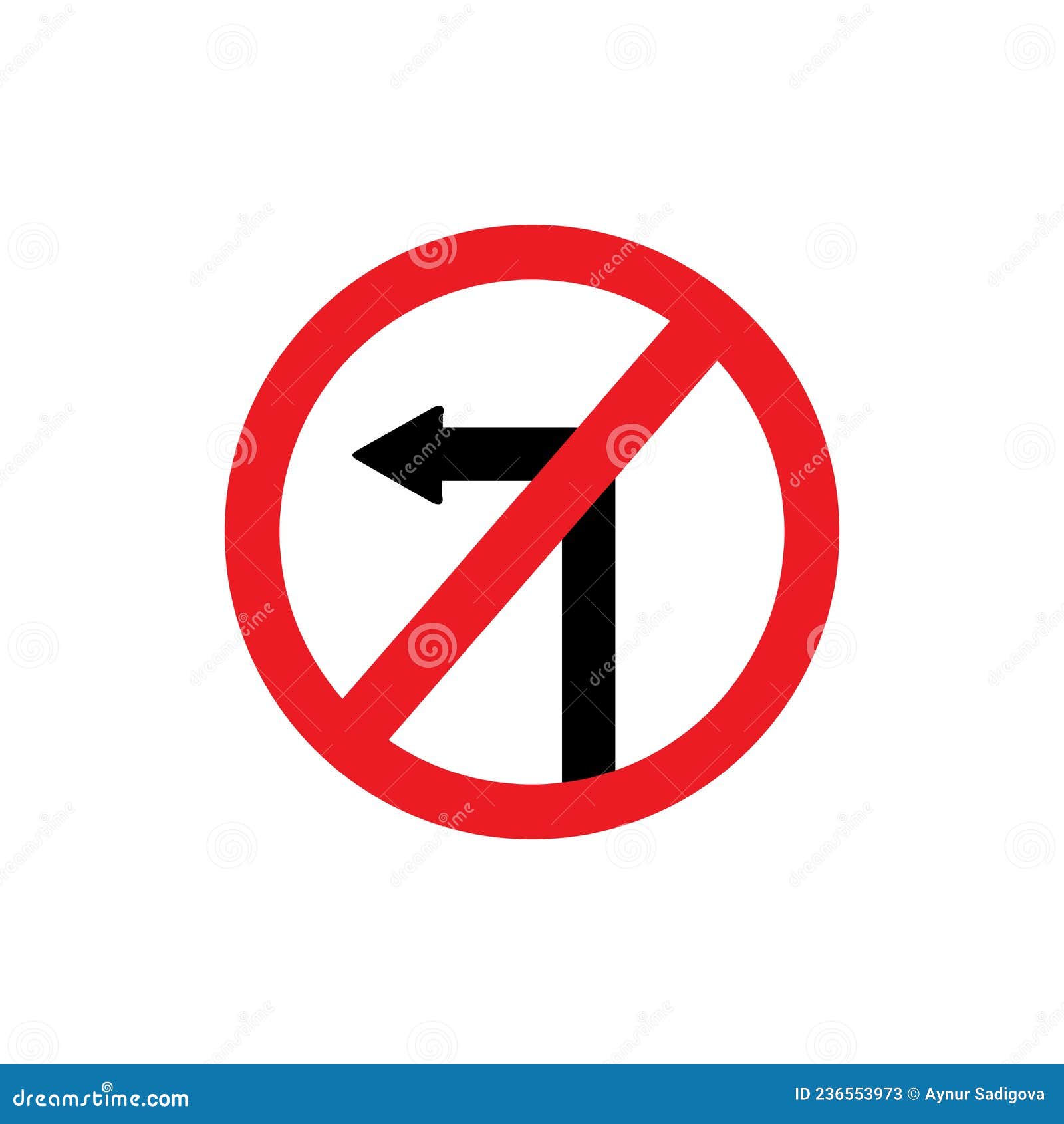 Forbidden - Road Sign. Stop Road Sign with Hand Gesture. Vector Red Do ...