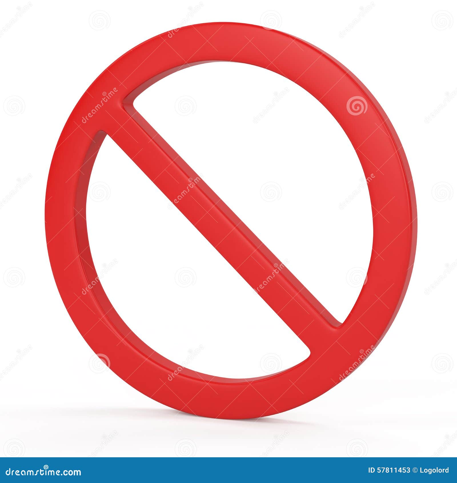 Forbidden sign concept stock illustration. Illustration of advice ...