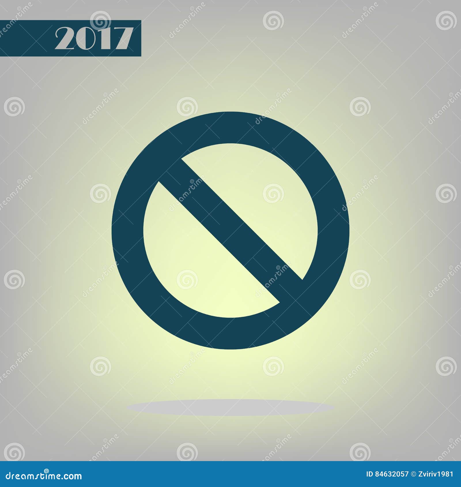 Forbidden sign isolated stock illustration. Illustration of concept ...