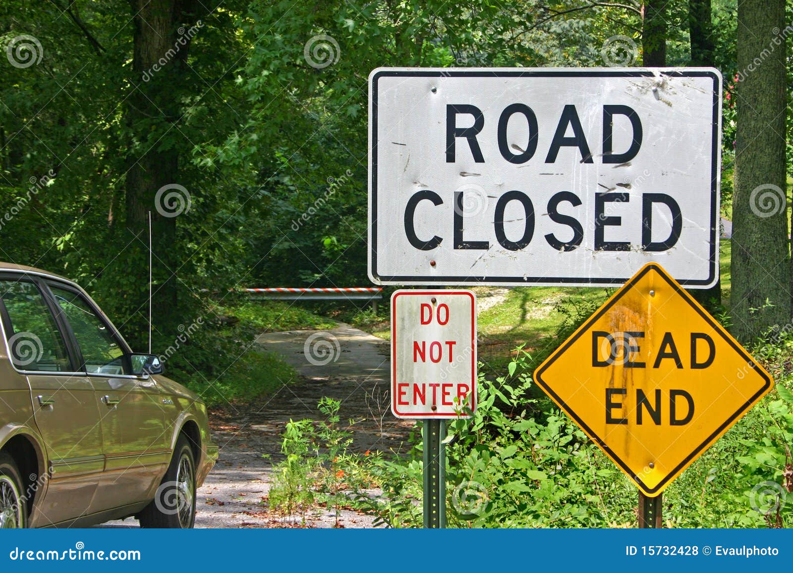 Forbidding Signs stock photo. Image of posted, notice - 15732428