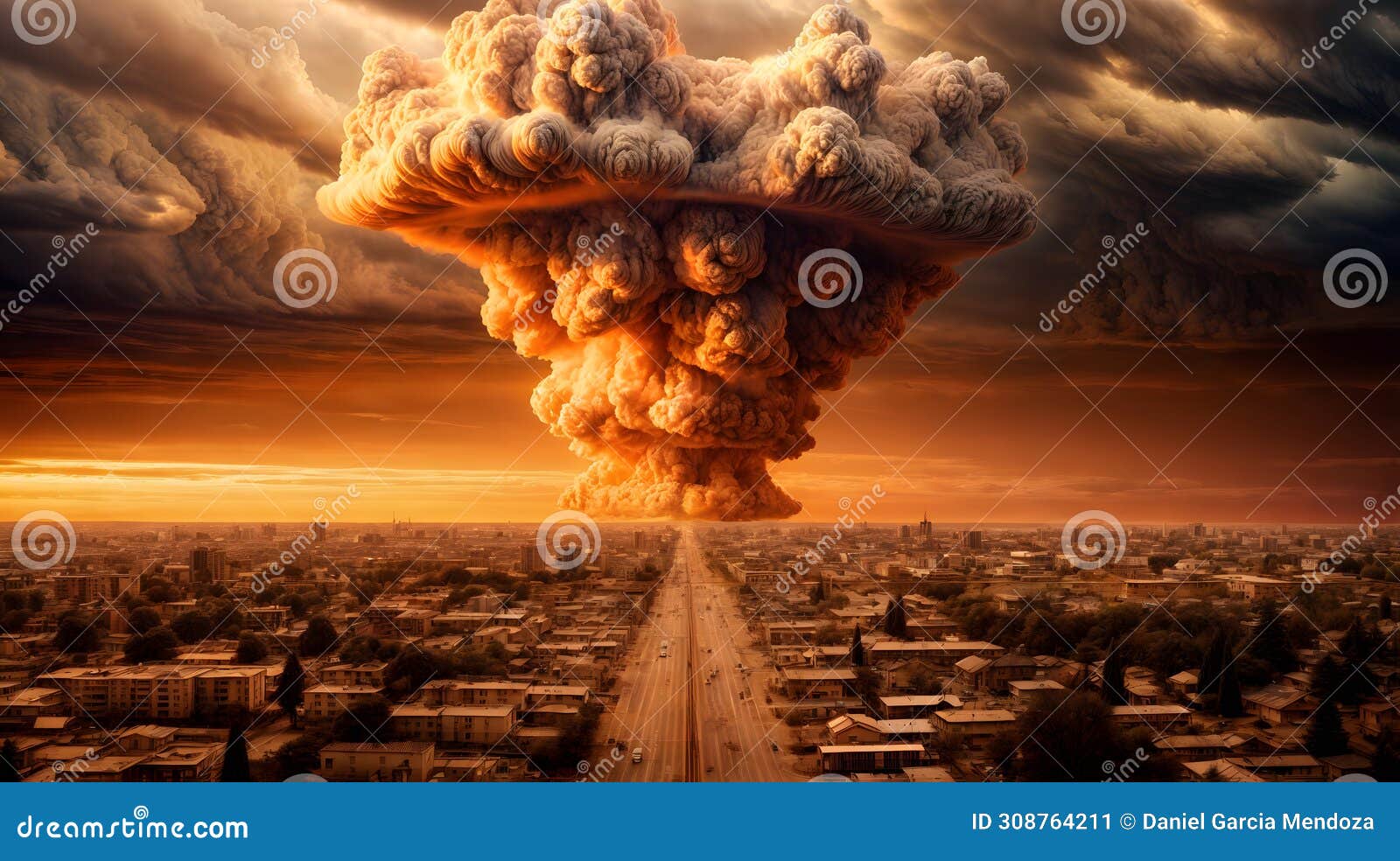 The Force of the Atomic Explosion through the Urban Landscape ...