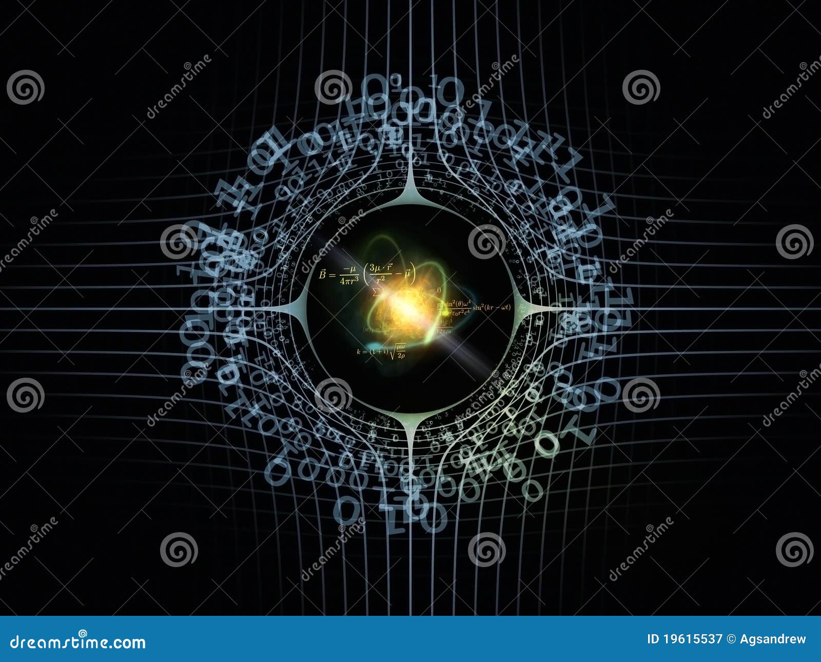 Force Field Royalty Free Stock Photography - Image: 19615537